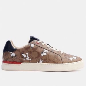Coach | Shoes | Coach X Peanuts Sneaker With Snoopy Print | Poshmark